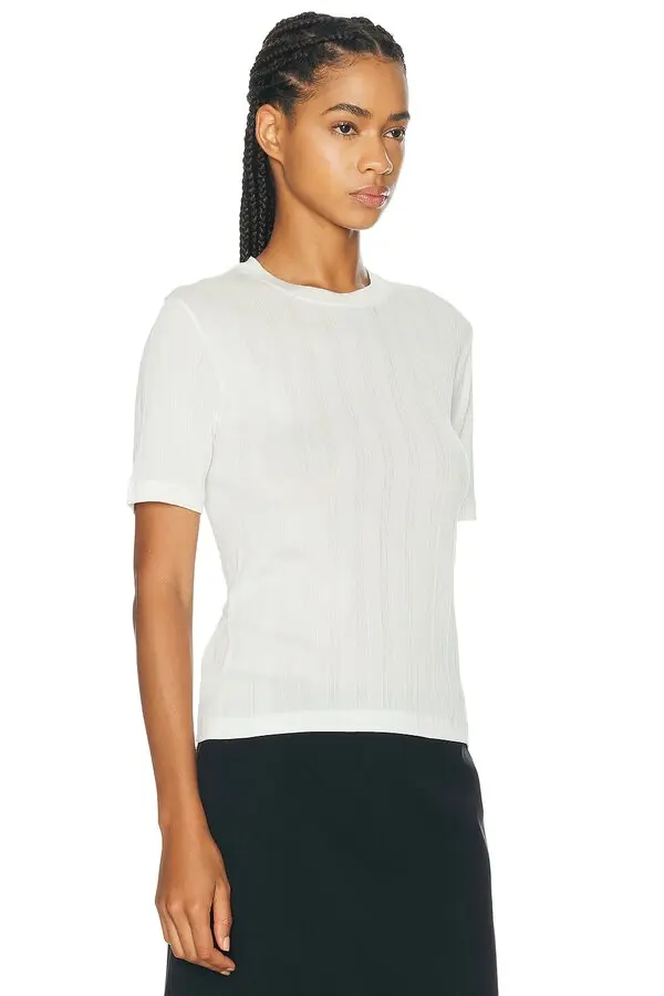 THE ROW Etina Top - Ivory