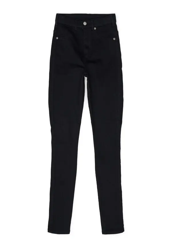 DR. DENIM Solitaire High Skinny Jeans - Black