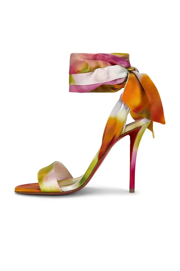 CHRISTIAN LOUBOUTIN Miss Z Sandal Du Desert 100 Sandal - Multi