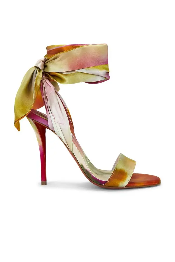 CHRISTIAN LOUBOUTIN Miss Z Sandal Du Desert 100 - Multi