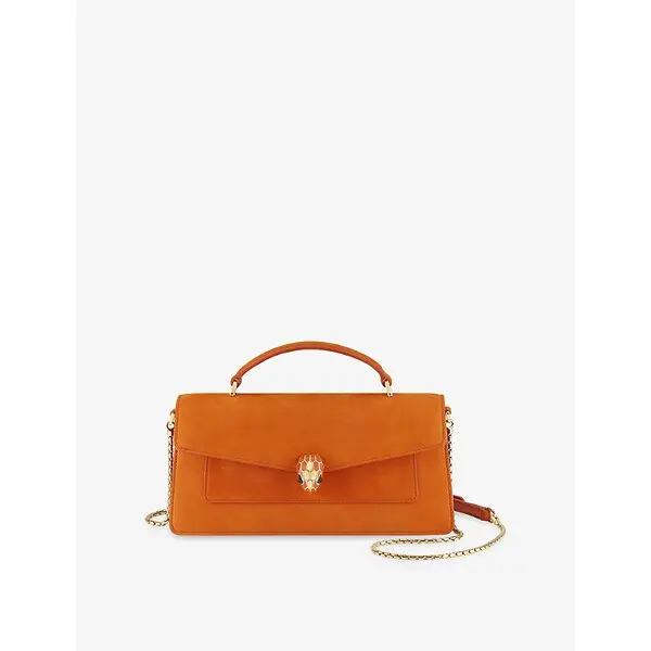 BVLGARI Serpenti Forever Elongated Top-handle Bag
