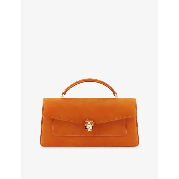 BVLGARI Serpenti Forever Elongated Top-handle Bag