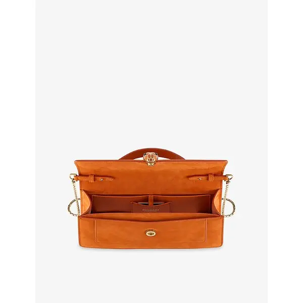 BVLGARI Serpenti Forever Elongated Top-handle Bag