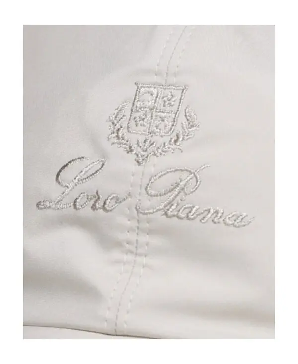 Loro Piana Logo Embroidered Baseball Cap