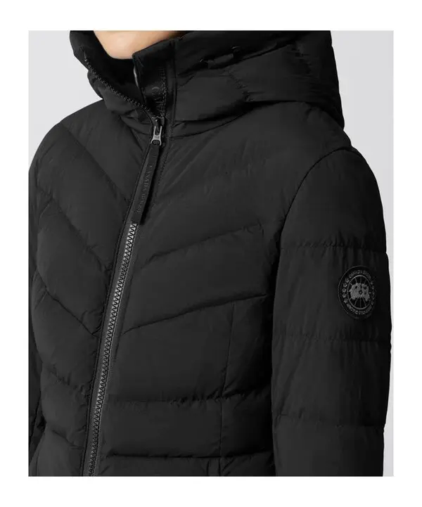 Canada Goose Clair Down Jacket With Hood - Black