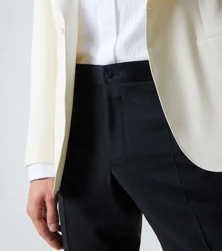 Canali Wool And Mohair Suit Pants