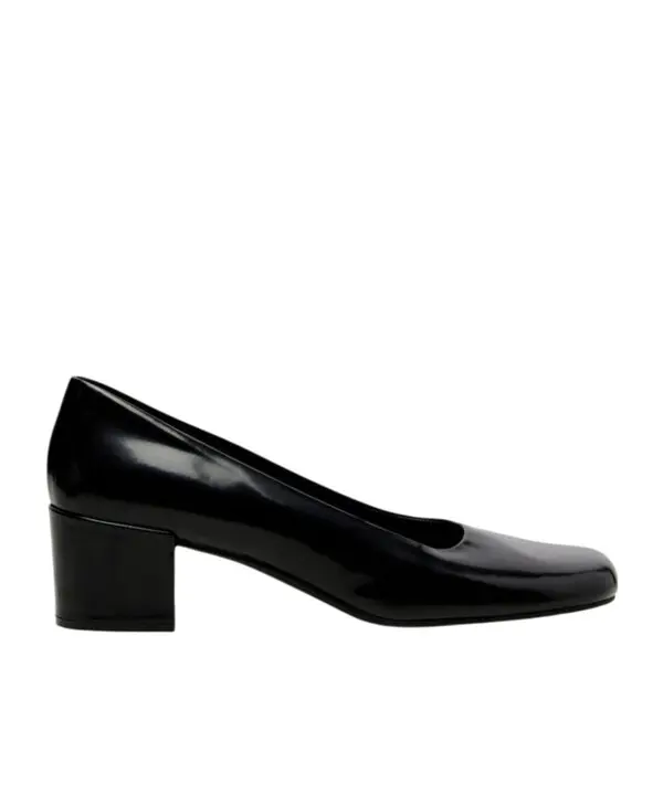 THE ROW Penelope Leather Pumps
