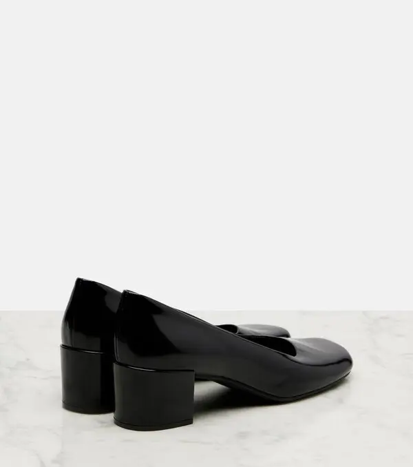 THE ROW Penelope Leather Pumps