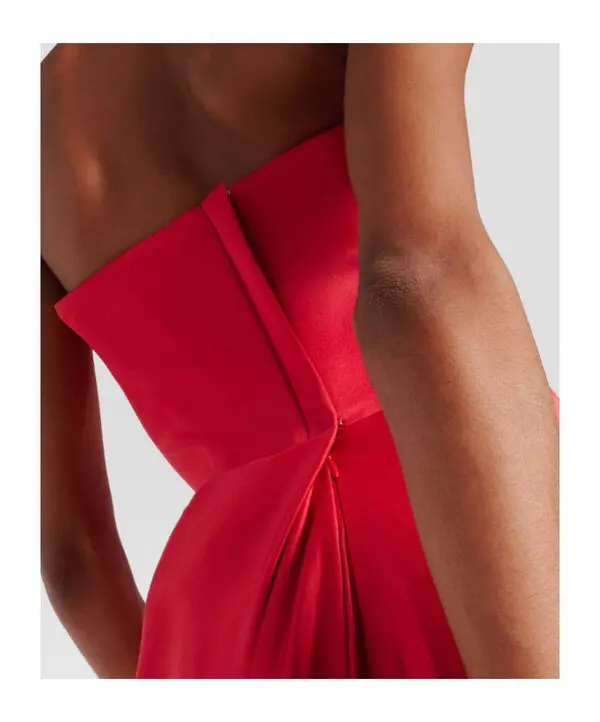 VIVIENNE WESTWOOD Off-shoulder Satin Gown