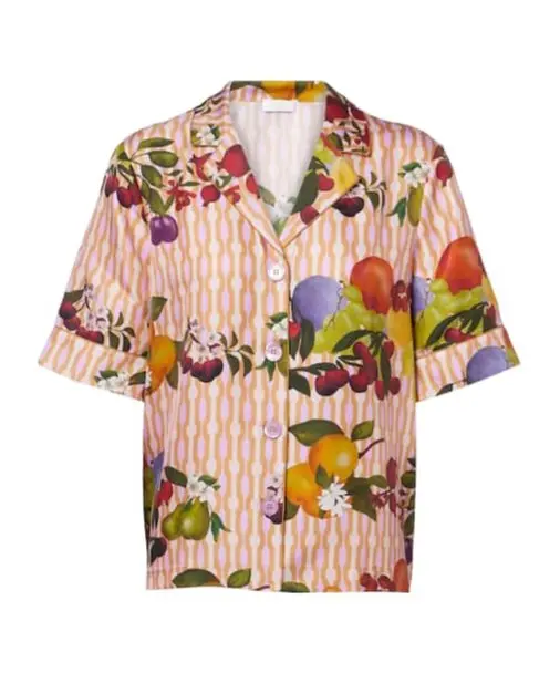 ERES Printed Silk Twill Shirt