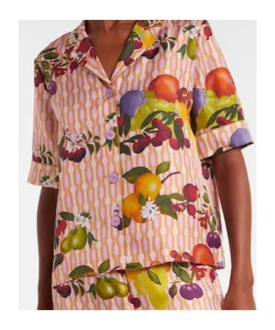 ERES Printed Silk Twill Shirt
