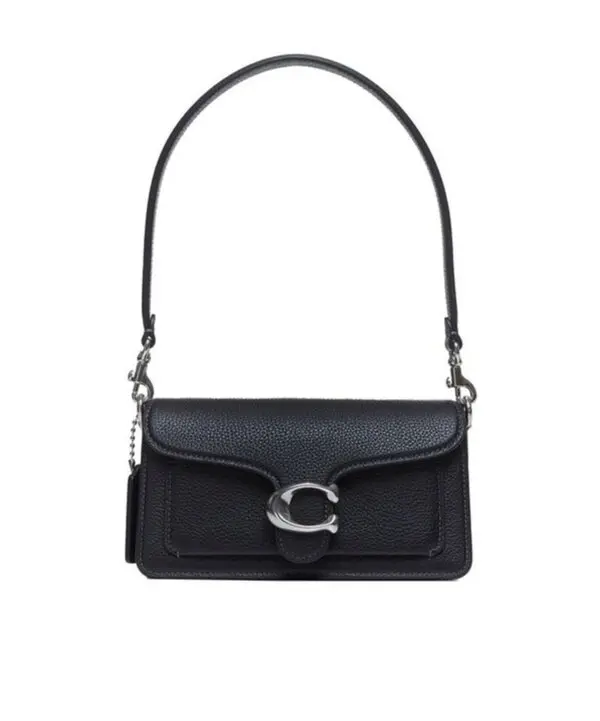 COACH Tabby 20 Logo Plaque Shoulder Bag