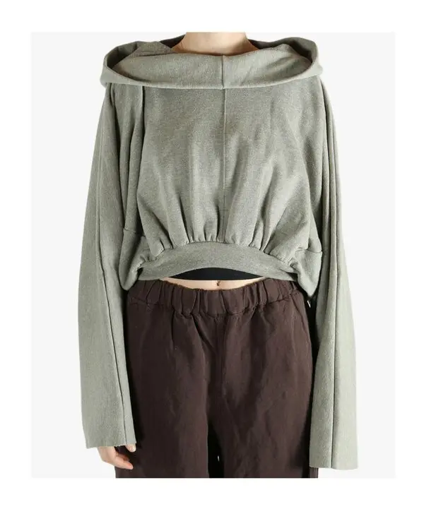 Rick Owens Cropped Hoodie