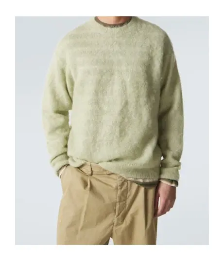 Auralee Mohair And Wool Sweater