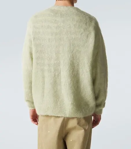 Auralee Mohair And Wool Sweater
