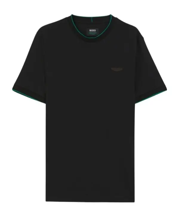Hugo Boss Logo-plaque Tipped T-shirt