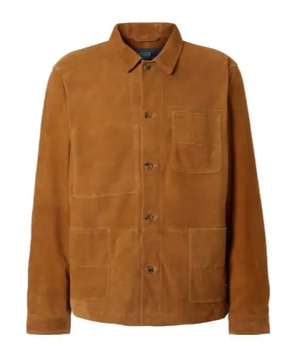 Polo Ralph Lauren Versatile Soft Suede Jacket