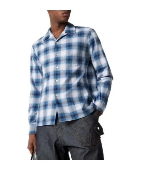 J.W.ANDERSON Gradient Checkered Shirt