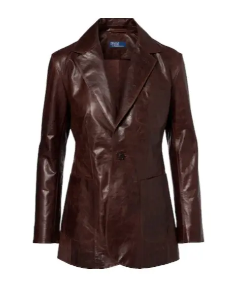 Polo Ralph Lauren Leather Blazer