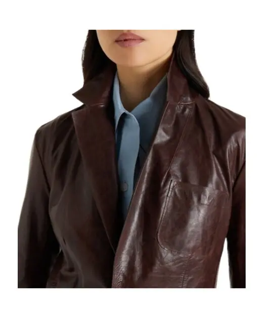 Polo Ralph Lauren Leather Blazer
