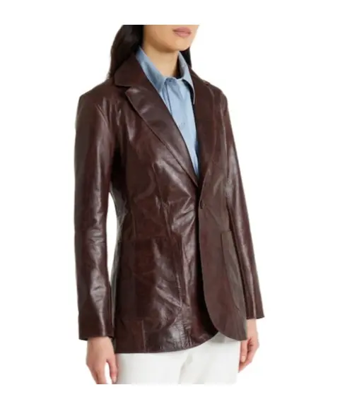 Polo Ralph Lauren Leather Blazer