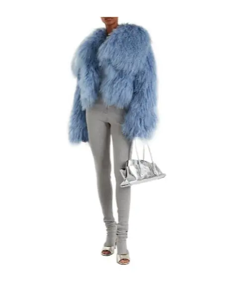 Attico Furry Coat