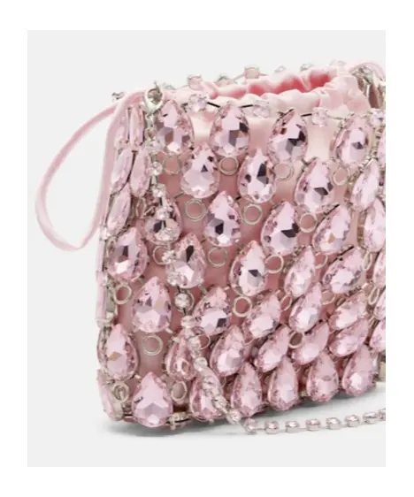 SELF-PORTRAIT Chain Clutch Bag