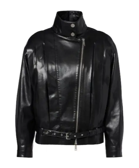 SELF-PORTRAIT Elegant Versatile Casual Leather Jacket