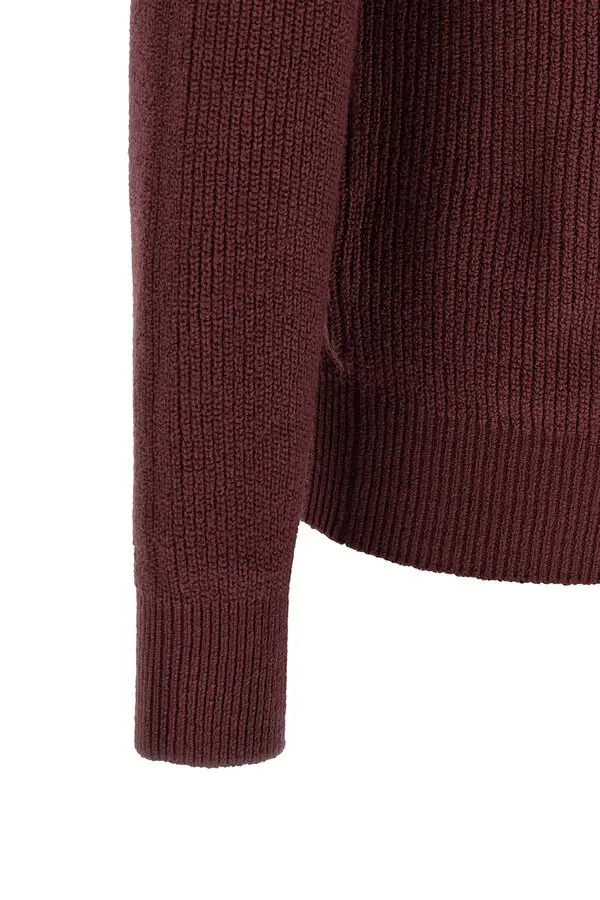 Brunello Cucinelli Malfile Shawl Collar Cardigan - Red