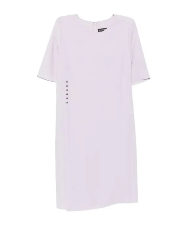 Emporio Armani Stud-embellished Mini Dress