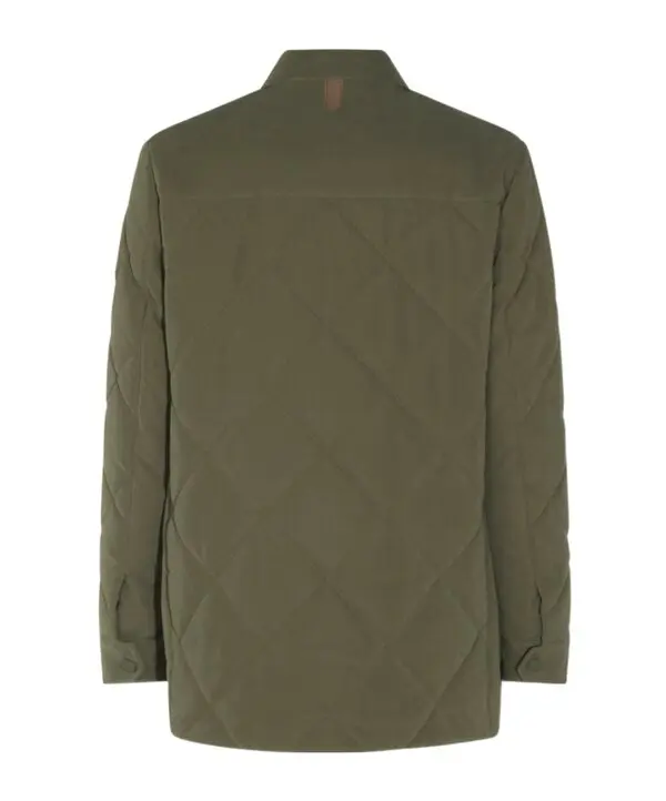 Canali Quilted Button-front Coat