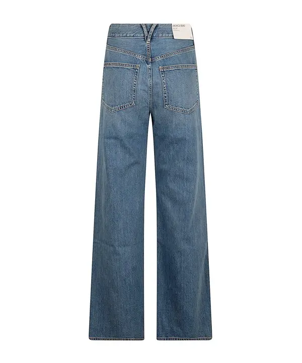 Veronica Beard High-rise Wide-leg Jeans