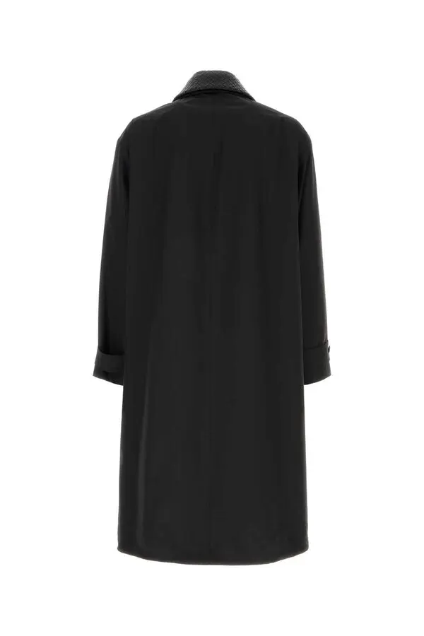 Bottega Veneta Long Sleeved Trench Coat