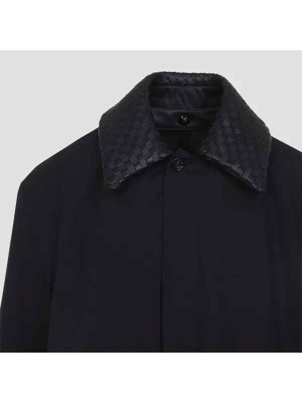Bottega Veneta Long Sleeved Trench Coat