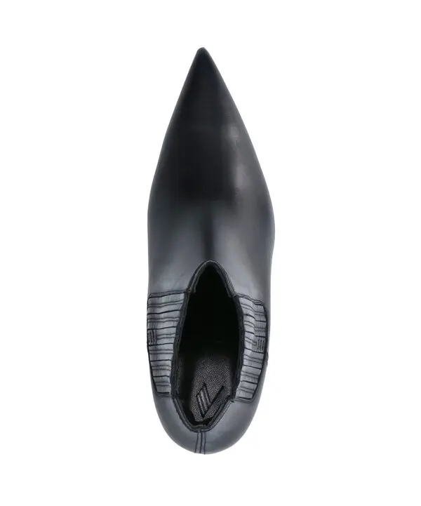 Attico Geometric Heel Ankle Boots
