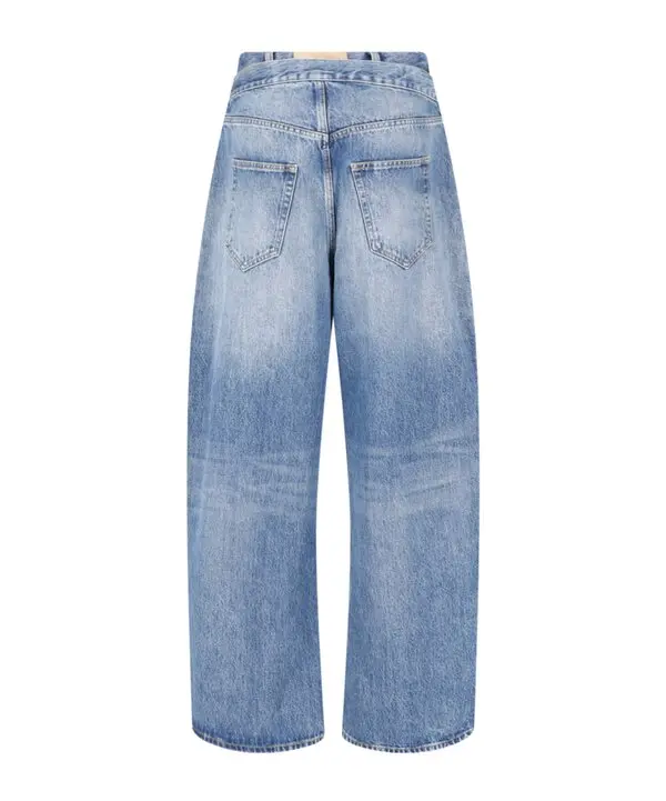 Attico Belt Loop Jeans