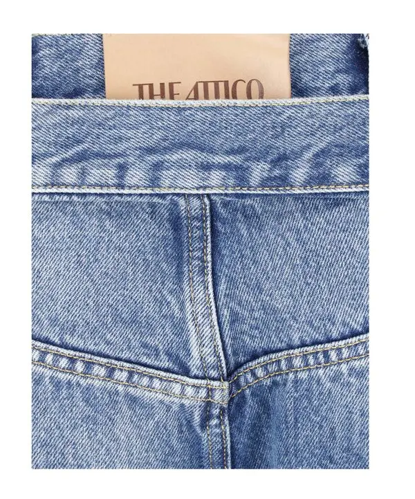 Attico Belt Loop Jeans