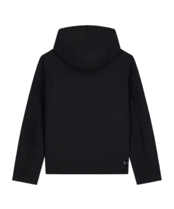Emporio Armani Blouson Jacket Seersucker With Down And Feather Padding