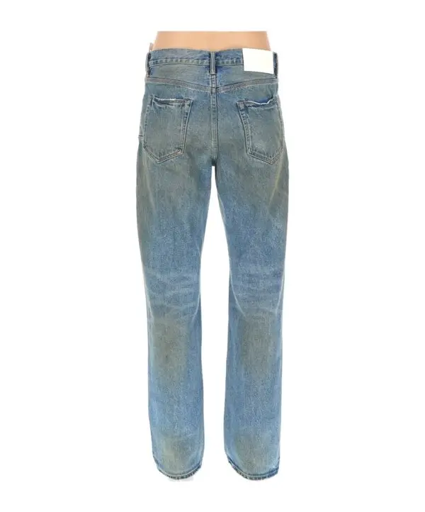 PURPLE BRAND Belt Loop Jeans With Button Closure