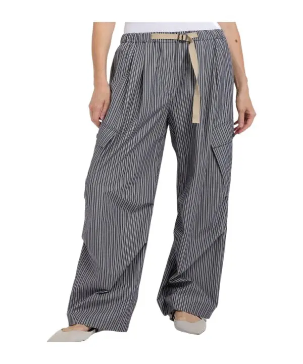 Brunello Cucinelli Striped Casual Trousers