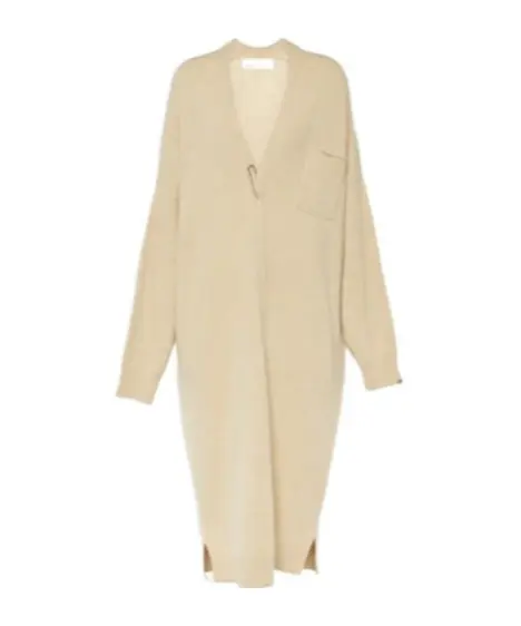 Extreme Cashmere Oversized Knit Cardigan - Nude