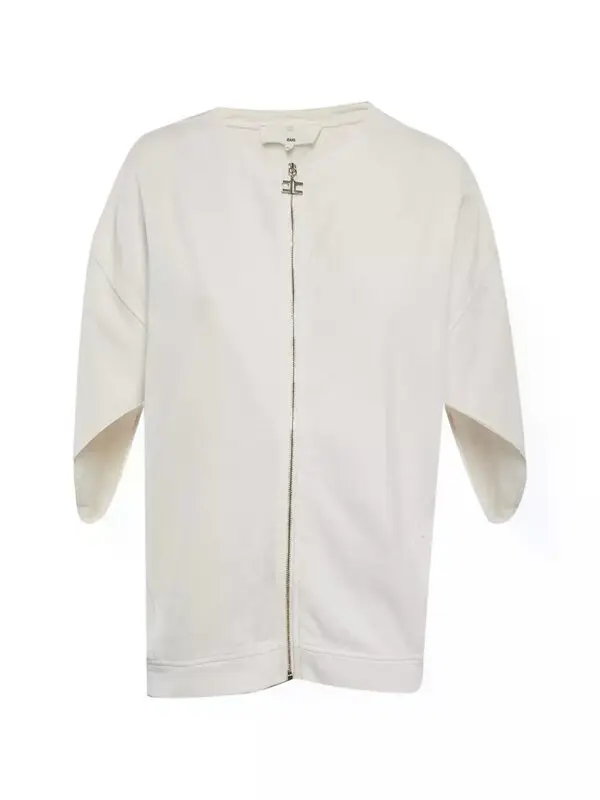 Elisabetta Franchi Oversized Zip-front Jacket