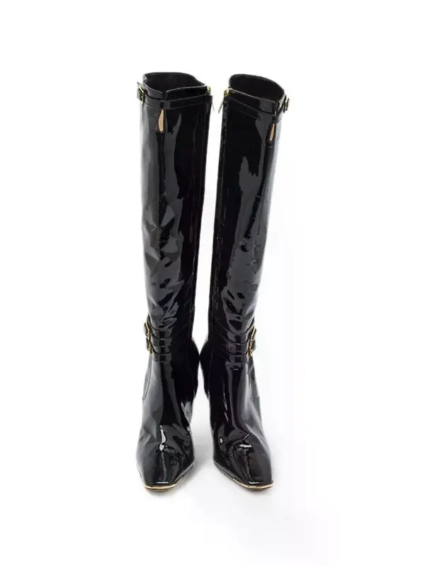 JIMMY CHOO Sheila Buckled Knee-length Boots