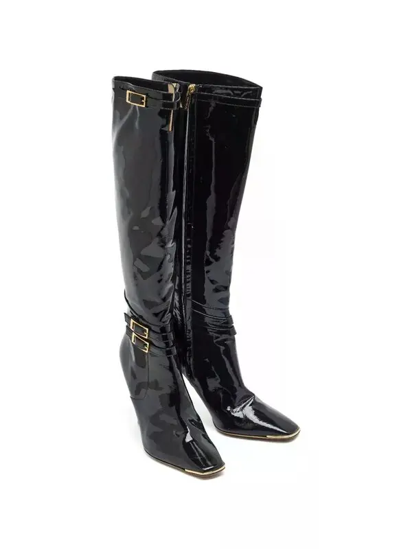 JIMMY CHOO Sheila Buckled Knee-length Boots