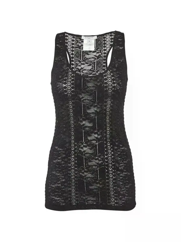 Givenchy Lace Floral Tank Top