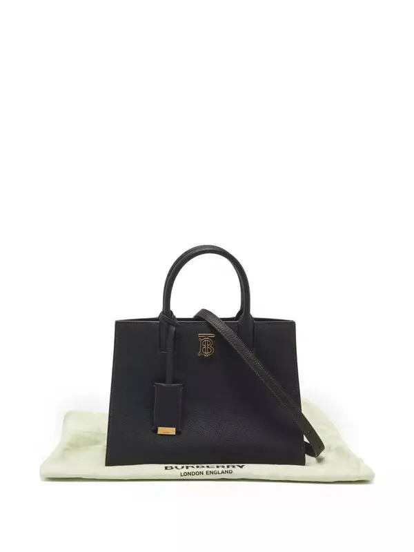 Burberry Mini Frances Tote Bag - Black