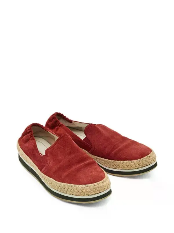 Prada Suede Espadrilles
