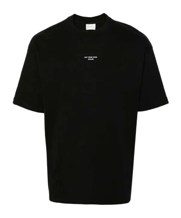 Drole De Monsieur Short-sleeved T-shirt - Black