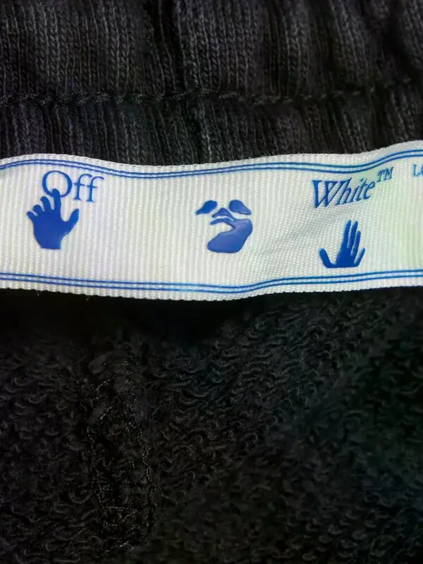 Off-White Logo Embroidered Shorts