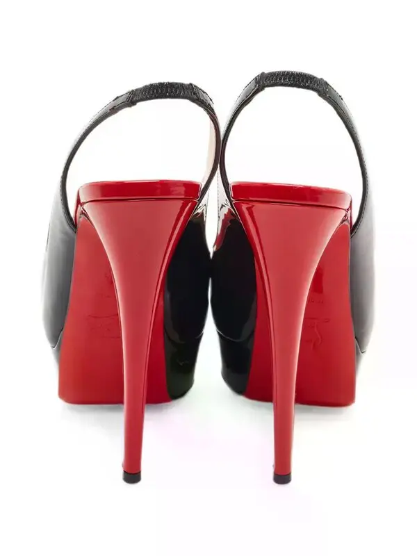 CHRISTIAN LOUBOUTIN Lady Peep Slingback Sandals